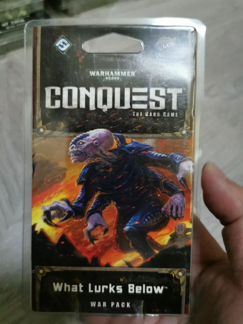 warhammer conquest card game what lurks below, Hobbies & Toys, Toys ...