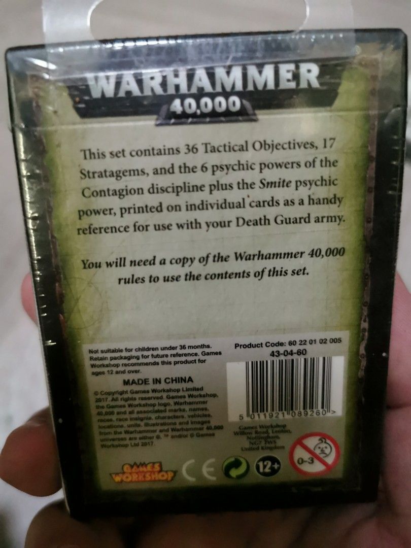 warhammer death guard data cards, Hobbies & Toys, Toys & Games on Carousell