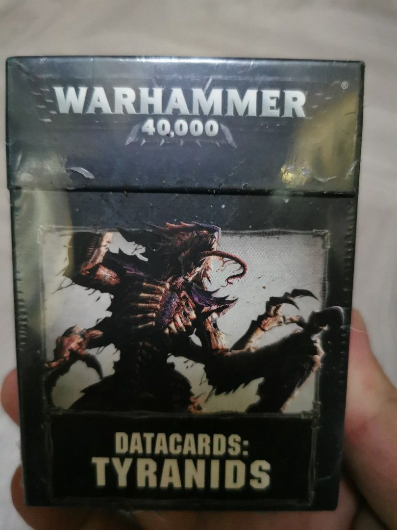 warhammer tyranids data cards, Hobbies & Toys, Toys & Games on Carousell