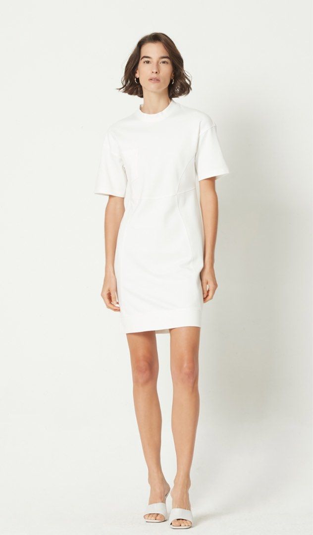 Washed but not worn White GG5 dress, Women's Fashion, Dresses & Sets ...