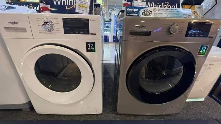 WHIRLPOOL FRONTLOAD FULLY AUTOMATIC WASHING MACHINE (INVERTER TYPE), TV ...