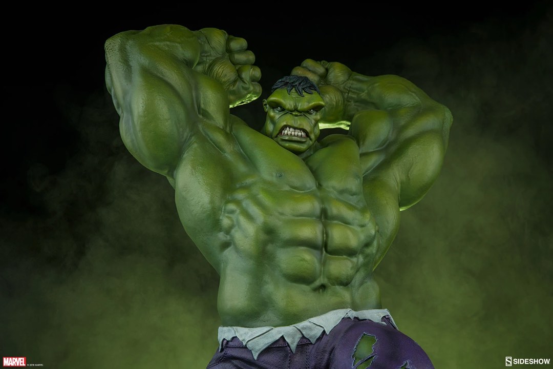 WTB Sideshow HULK avengers assemble statue head marvel comics bowen ...