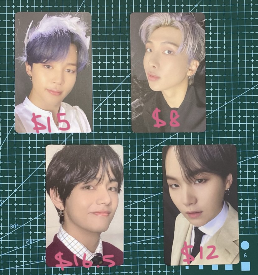 WTS/LFB BTS Map of The Soul : 7 Photocard || Namjoon Seokjin Yoongi ...