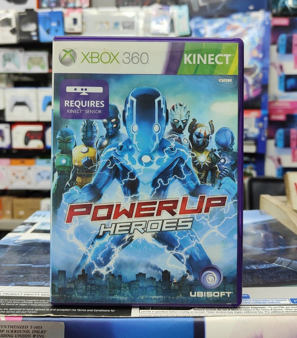 Xbox 360 Kinect Power Up Heroes, Video Gaming, Video Games, Xbox on ...
