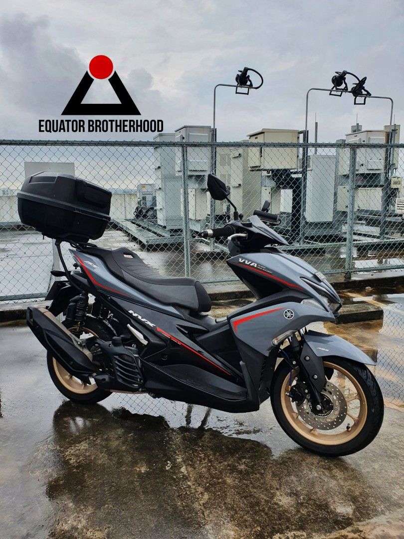 YAMAHA AEROX 155, Motorcycles, Motorcycles for Sale, Class 2B on Carousell
