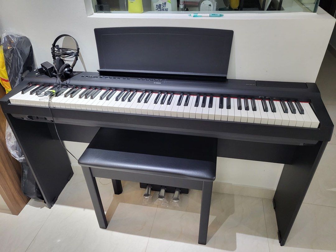 Yamaha Piano P125, Hobbies & Toys, Music & Media, Musical Instruments ...