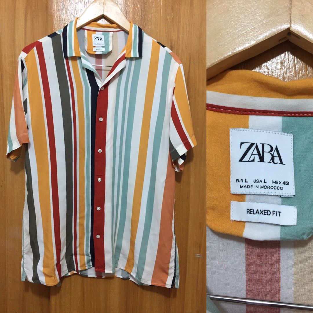 Zara relaxed fit, Men's Fashion, Tops & Sets, Tshirts & Polo Shirts on ...