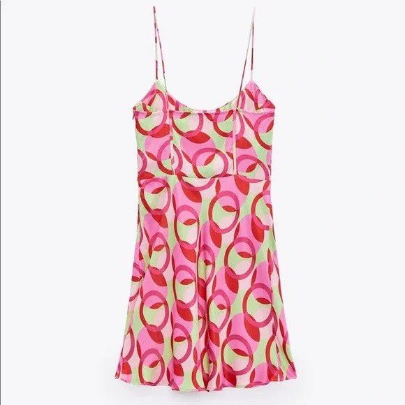 ZARA satin dress, Women's Fashion, Dresses & Sets, Dresses on Carousell