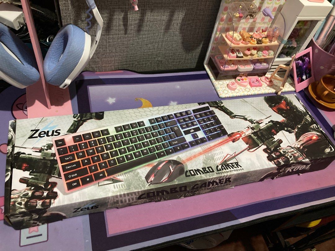 Zeus Keyboard and Mouse (RGB Wired), Computers & Tech, Parts ...