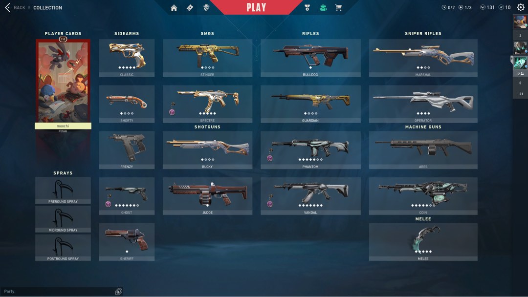 14 Premium skins valorant account, Video Gaming, Gaming Accessories ...