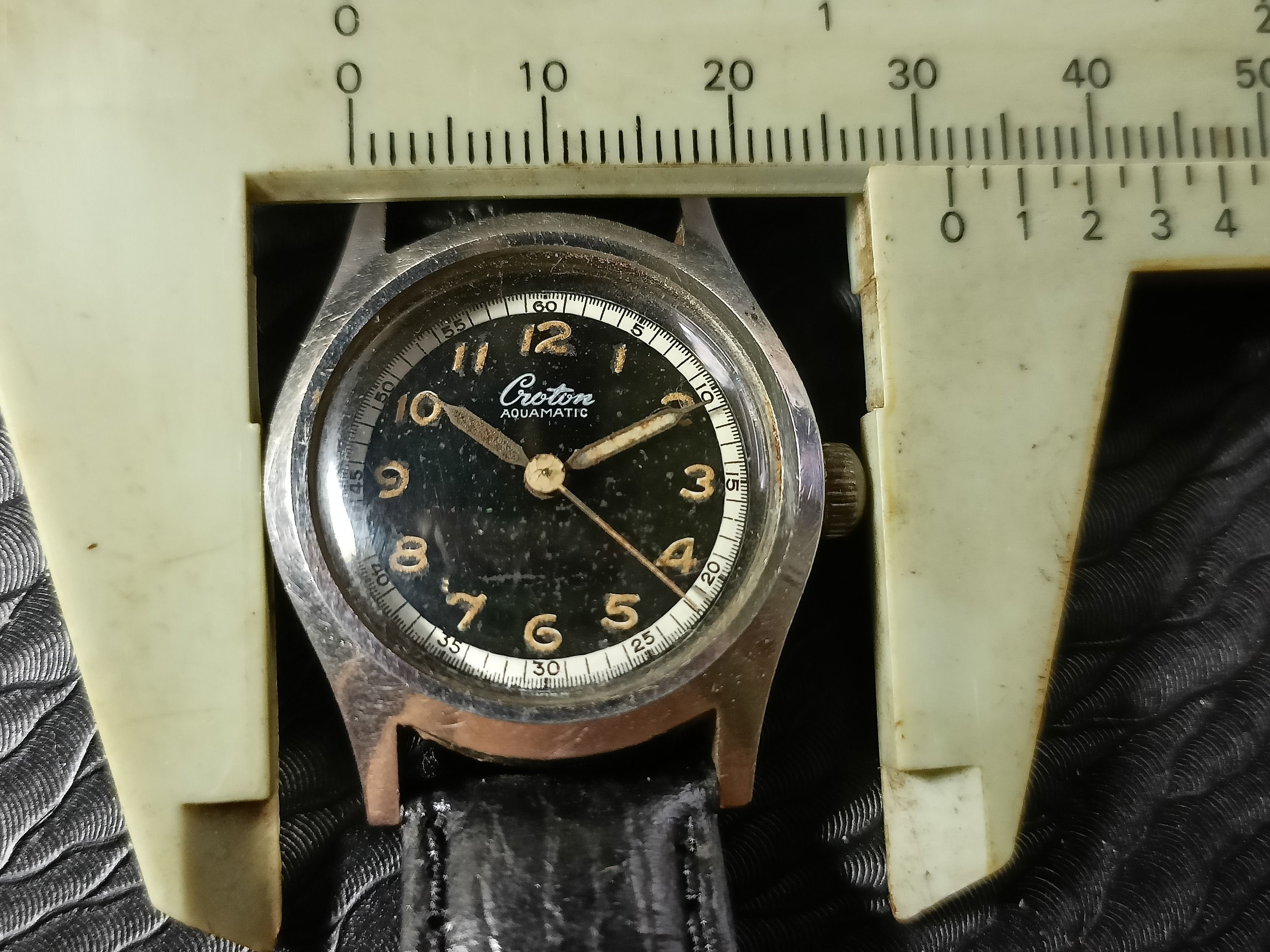 1940s Croton Aquamatic Bumper Automatic Watch, Luxury, Watches on Carousell