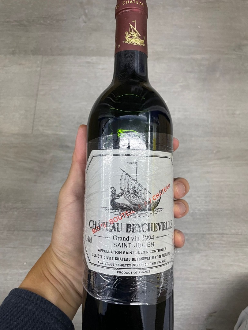 1994 Chateau Beychevelle [Red Wine], Food & Drinks, Alcoholic Beverages ...