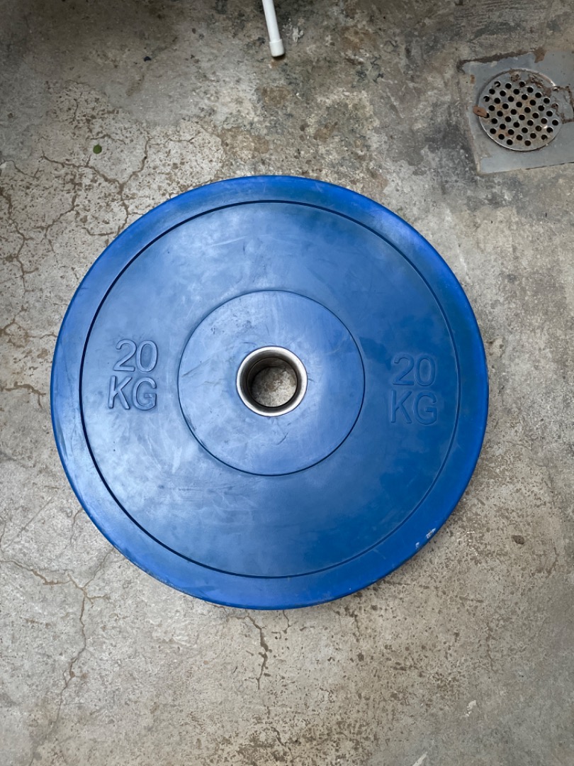 20kg plates x 4, Sports Equipment, Exercise & Fitness, Weights ...