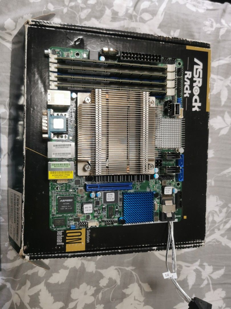 32GB ECC RAM Asrock Rack Server Motherboard for NAS, Computers & Tech ...