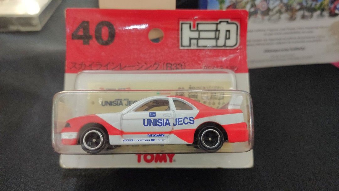 40 TOMY UNISIA JECS (R-33) Vintage TOMICA, Hobbies & Toys, Toys & Games on Carousell