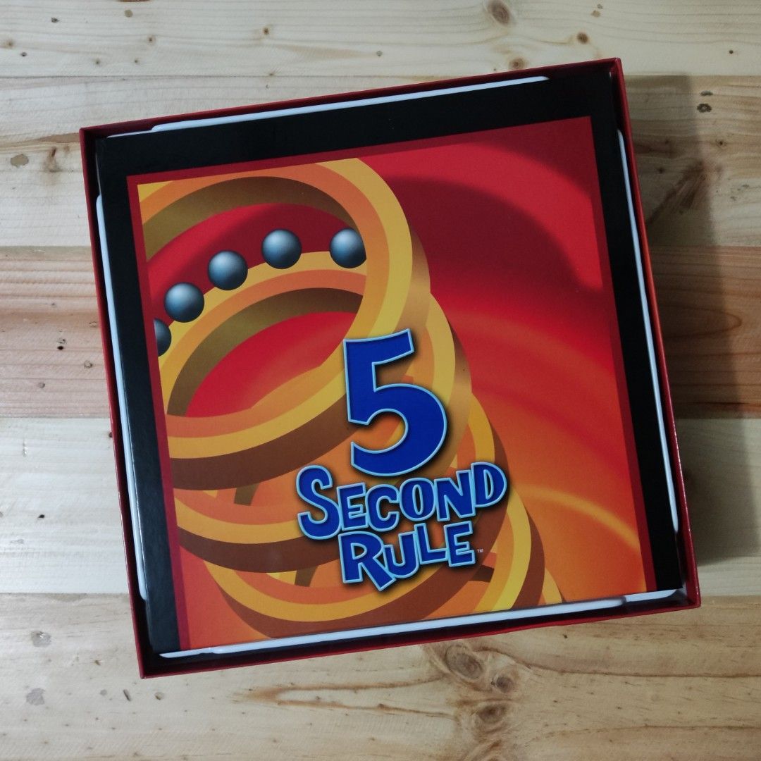 5 Second Rule Game - Original Complete, Hobbies & Toys, Toys & Games on ...