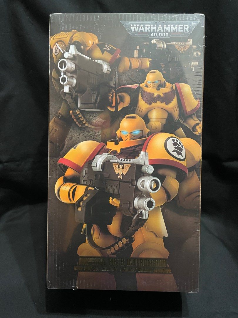 日版 全新BANDAI WARHAMMER 40K Imperial Fists Intercessor warhammer 40k (Not ...