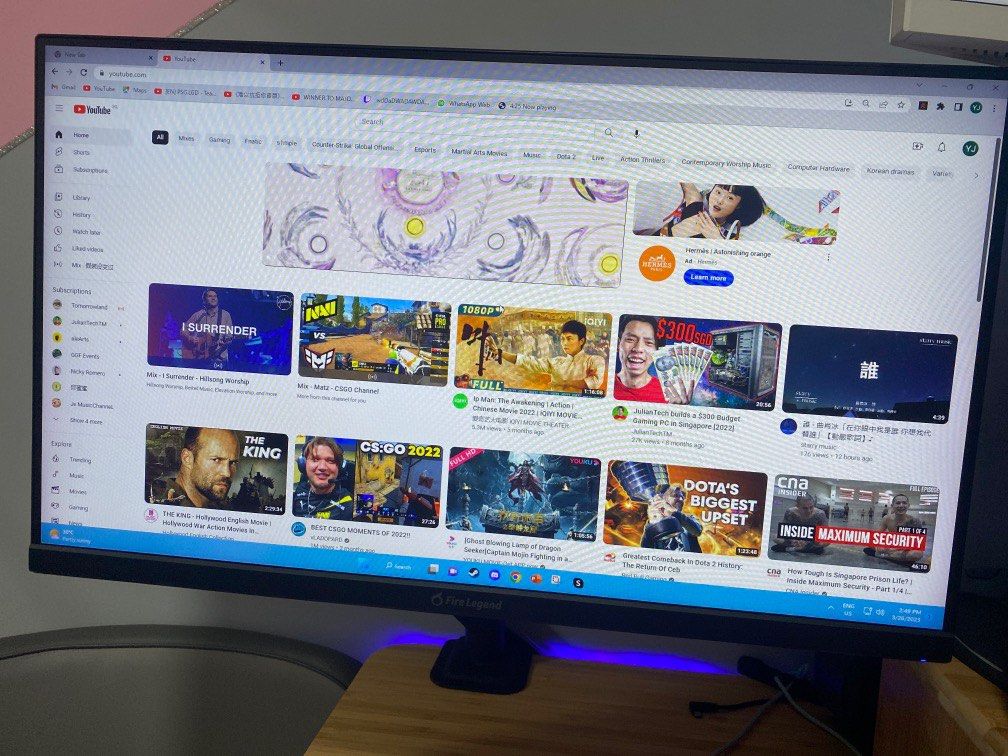 ACER AOPEN 390hz monitor, Computers & Tech, Parts & Accessories ...