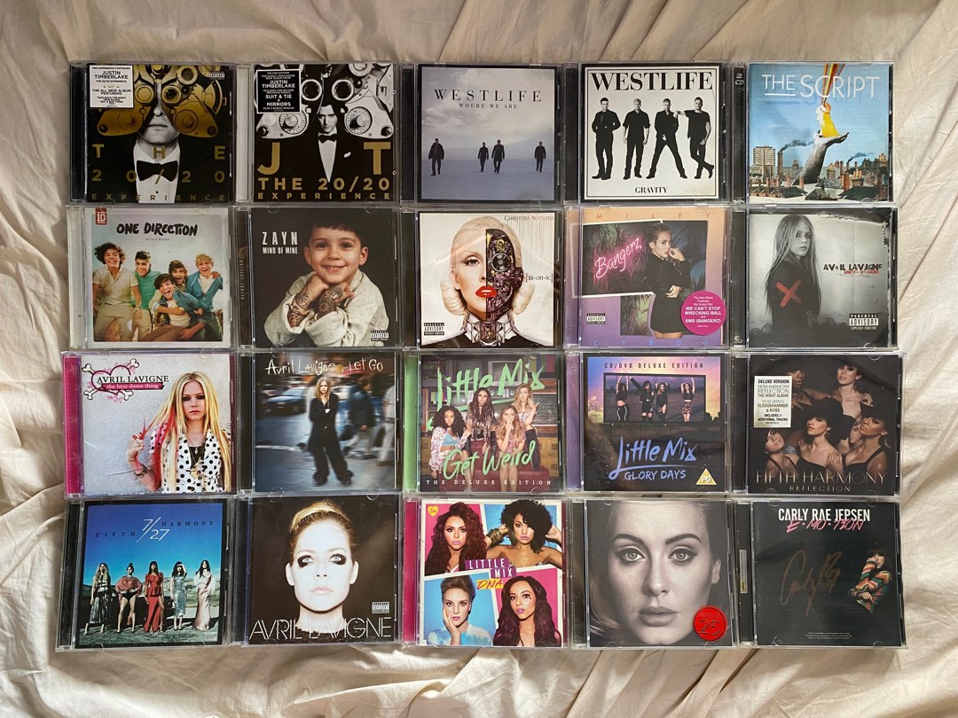 Adele, One Direction, Zayn, Miley Cyrus, Carly Rae Jepsen, Little Mix ...