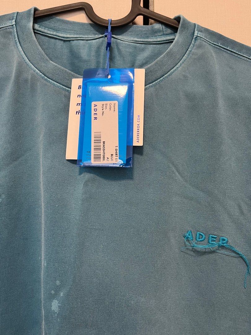 Ader Error tshirt A2, Men's Fashion, Tops & Sets, Tshirts & Polo Shirts on Carousell