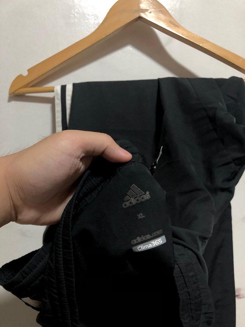 Adidas Track Pants 3 lines, Men's Fashion, Bottoms, Joggers on Carousell