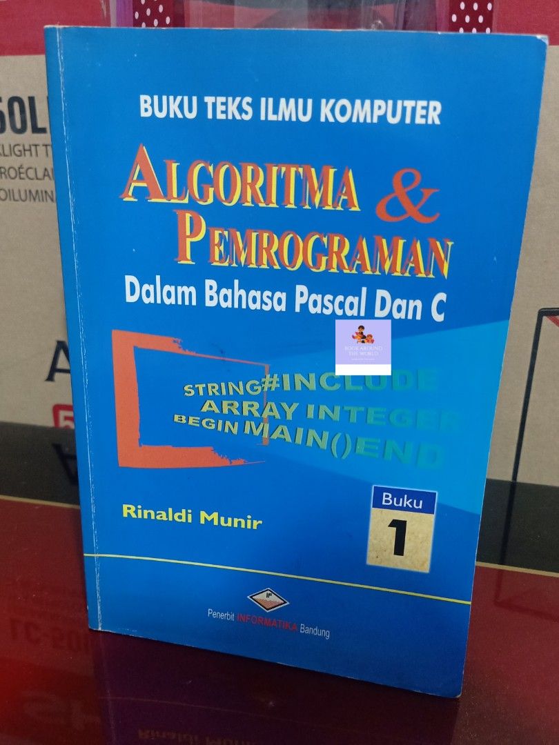 ALGORITMA & PEMOGRAMAN DALAM BAHASA PASCAL DAN C, Buku & Alat Tulis, Buku di Carousell
