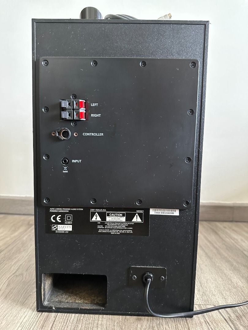 Altec Lansing MX 5021 (Left Speaker Faulty), Audio, Soundbars, Speakers & Amplifiers on Carousell