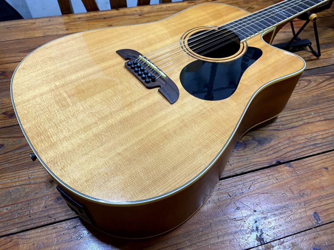 Alvarez AD60-12CE 12 String Guitar, Hobbies & Toys, Music & Media ...