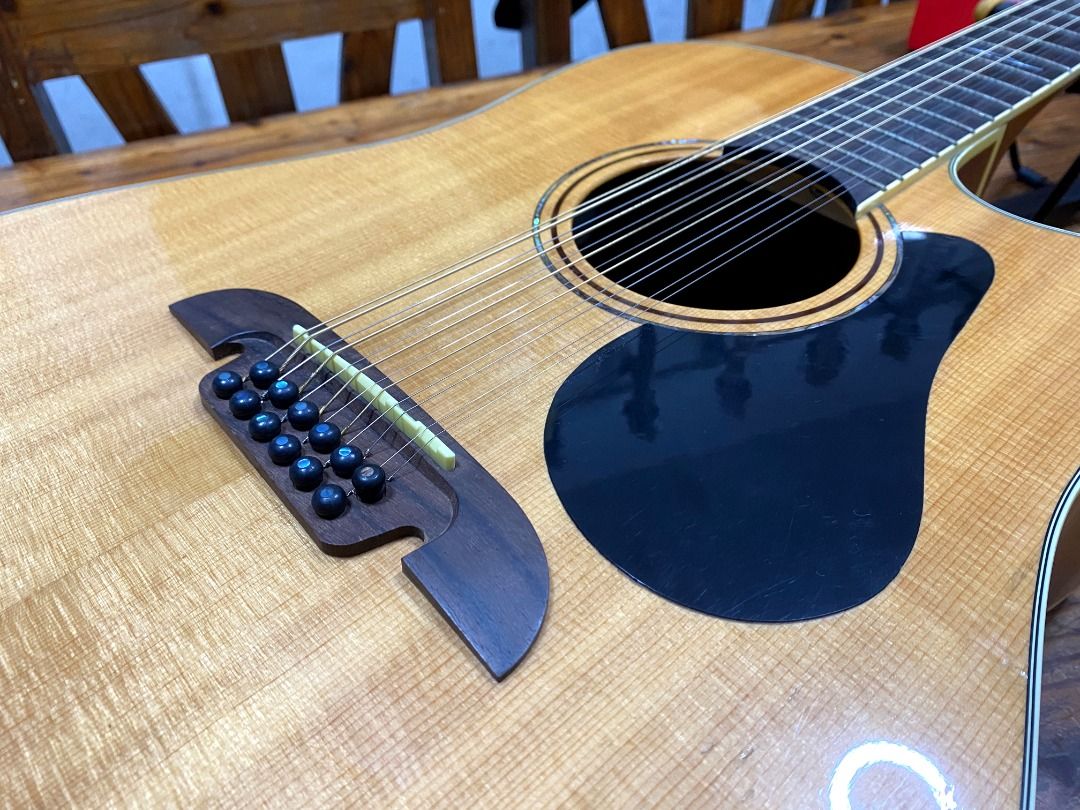 Alvarez AD60-12CE 12 String Guitar, Hobbies & Toys, Music & Media ...