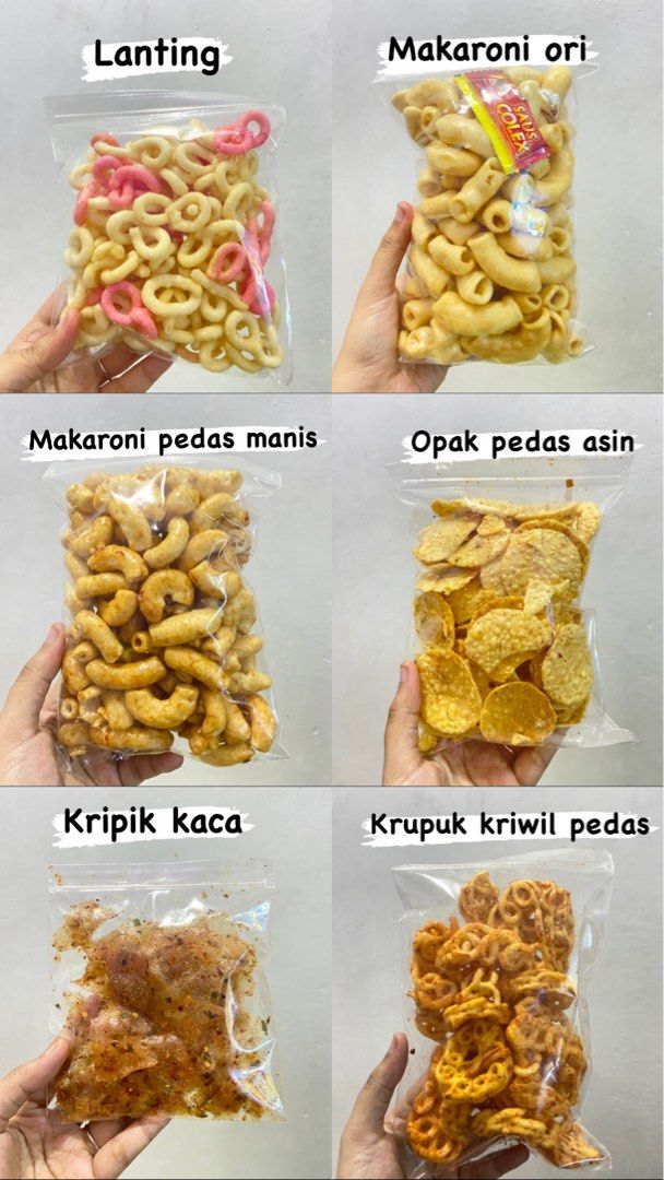 ANEKA SNACK 5000 an aja , snack/kripik/krupuk, Makanan & Minuman, Snek ...