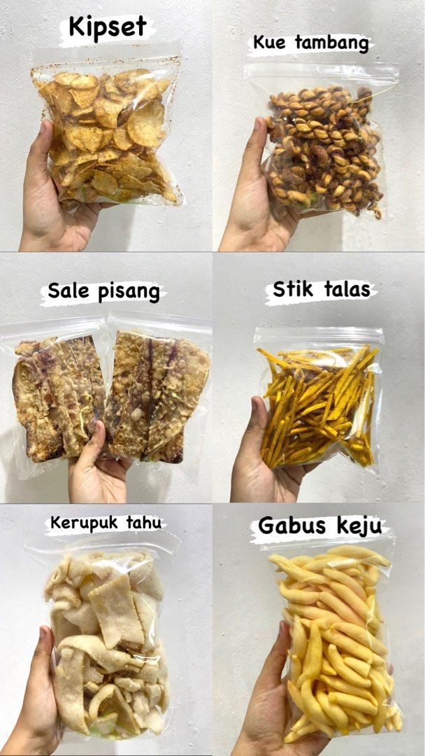 ANEKA SNACK 5000 an aja , snack/kripik/krupuk, Makanan & Minuman, Snek ...