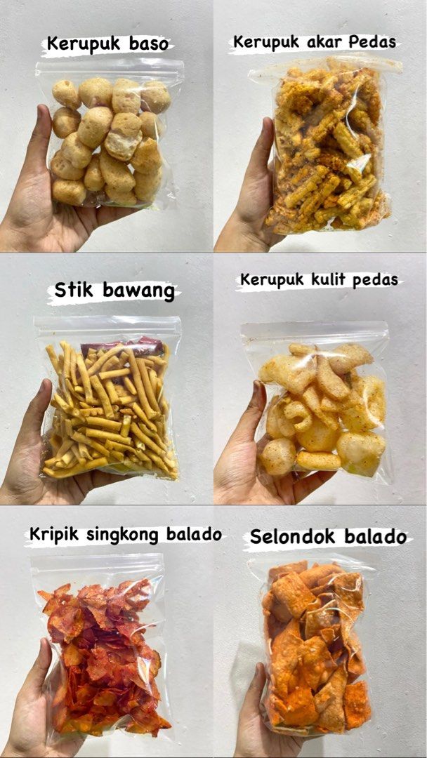 ANEKA SNACK 5000 an aja , snack/kripik/krupuk, Makanan & Minuman, Snek ...