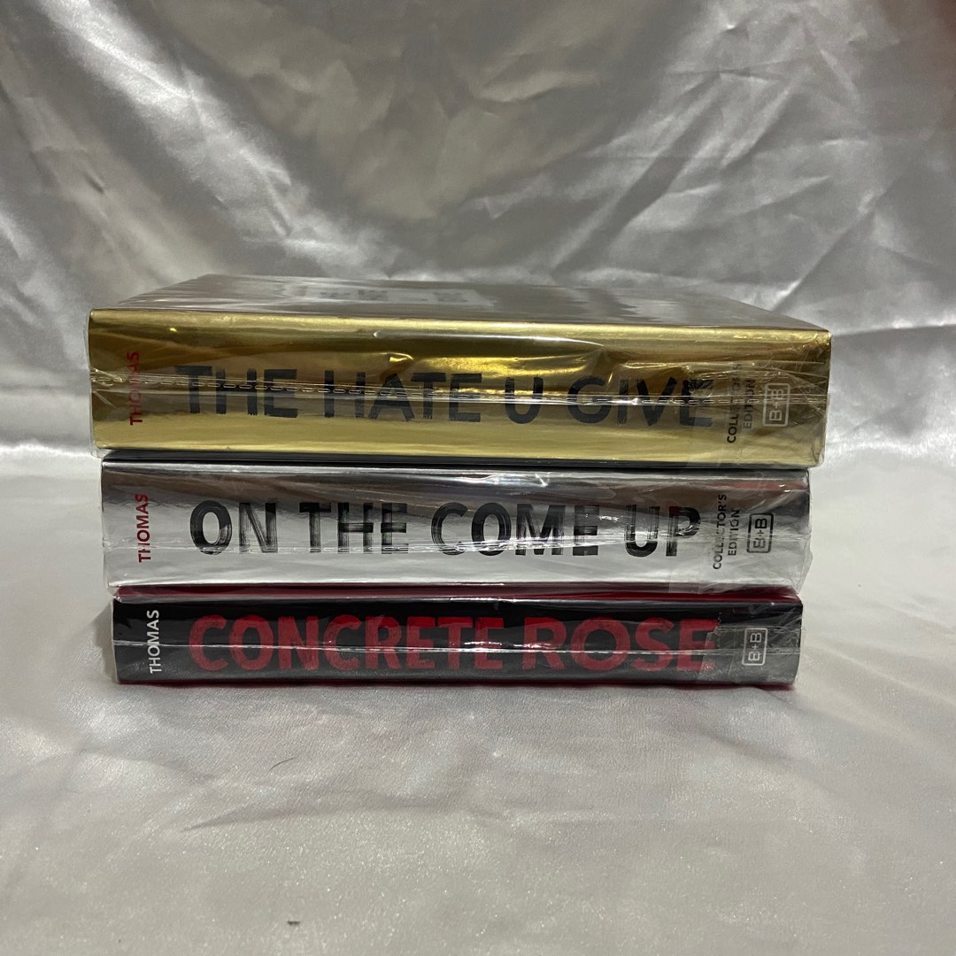 Angie Thomas bundle (The Hate U Give, On the Come Up, Concrete Rose ...