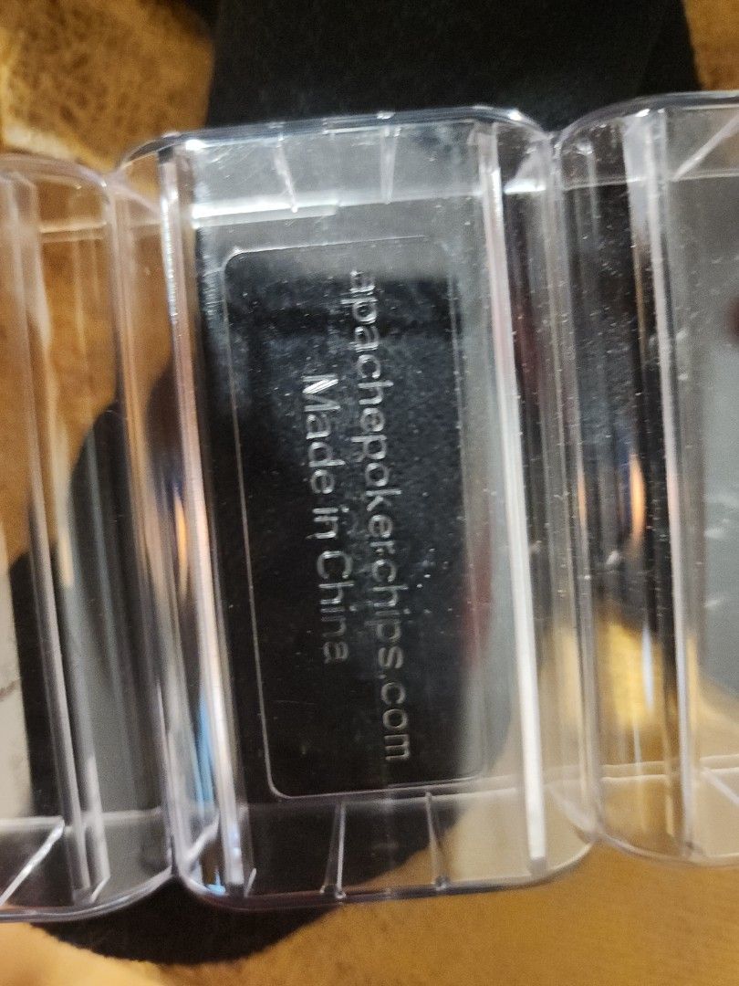 Apache poker chip rack, Hobbies & Toys, Toys & Games on Carousell