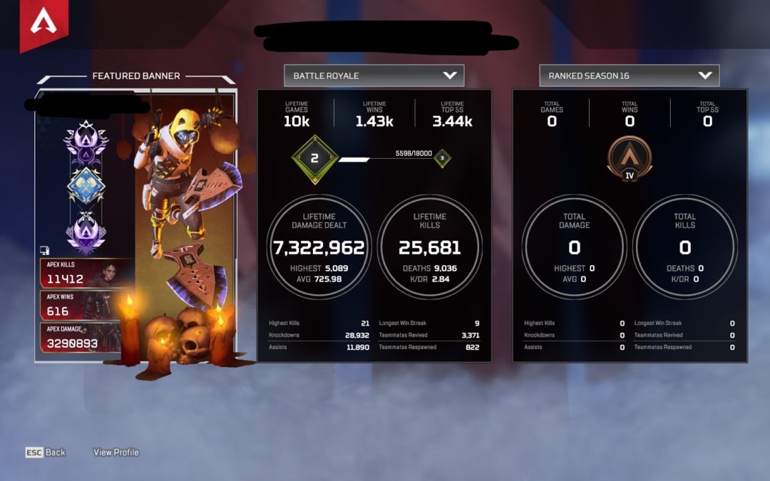 Apex Legends Masters Account, Video Gaming, Gaming Accessories, Game ...
