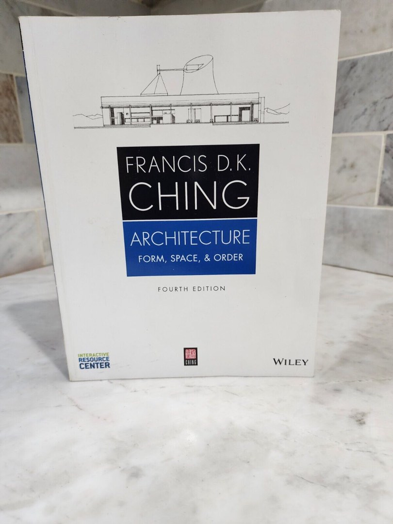 ARCHITECTURE FORM SPACE ORDER - Francis Ching, Hobbies & Toys, Books ...