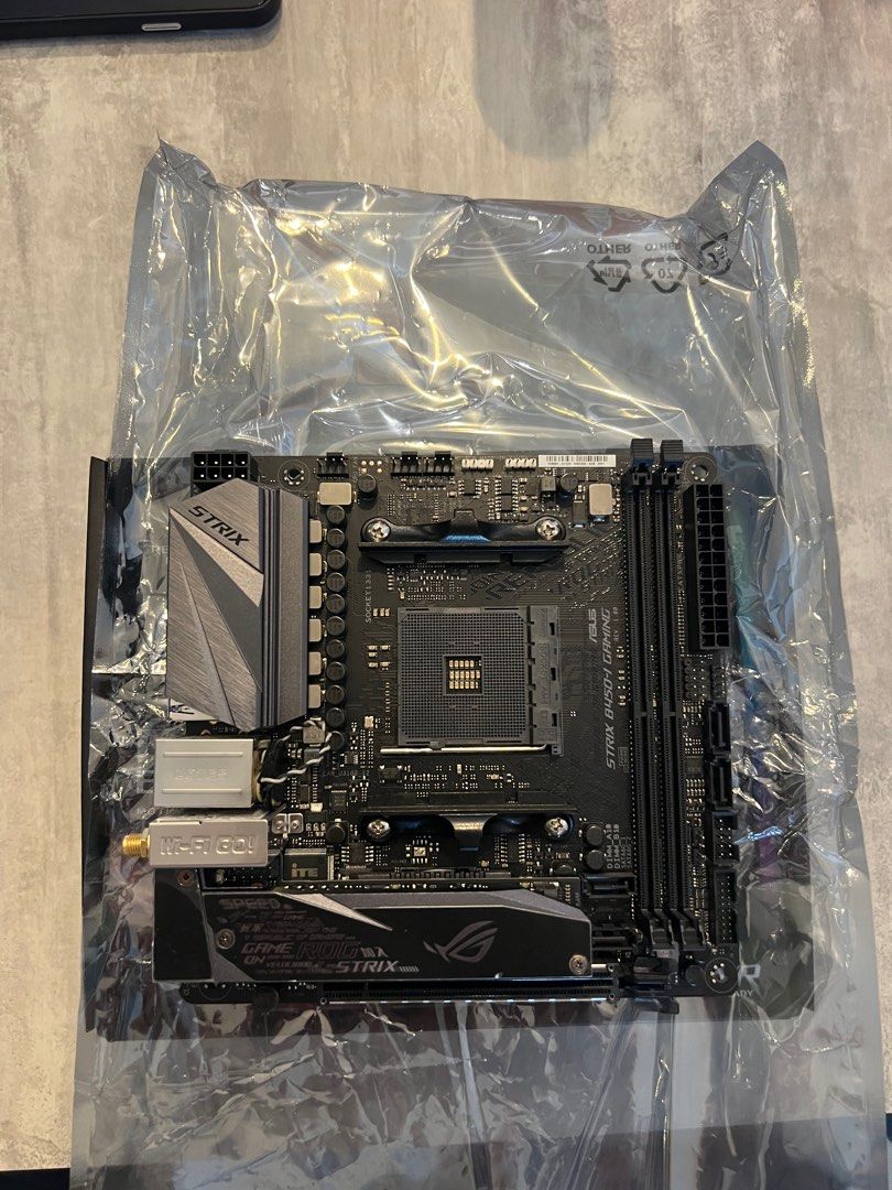 Asus ROG Strix B450i Gaming motherboard, Computers & Tech, Parts & Accessories, Computer Parts ...