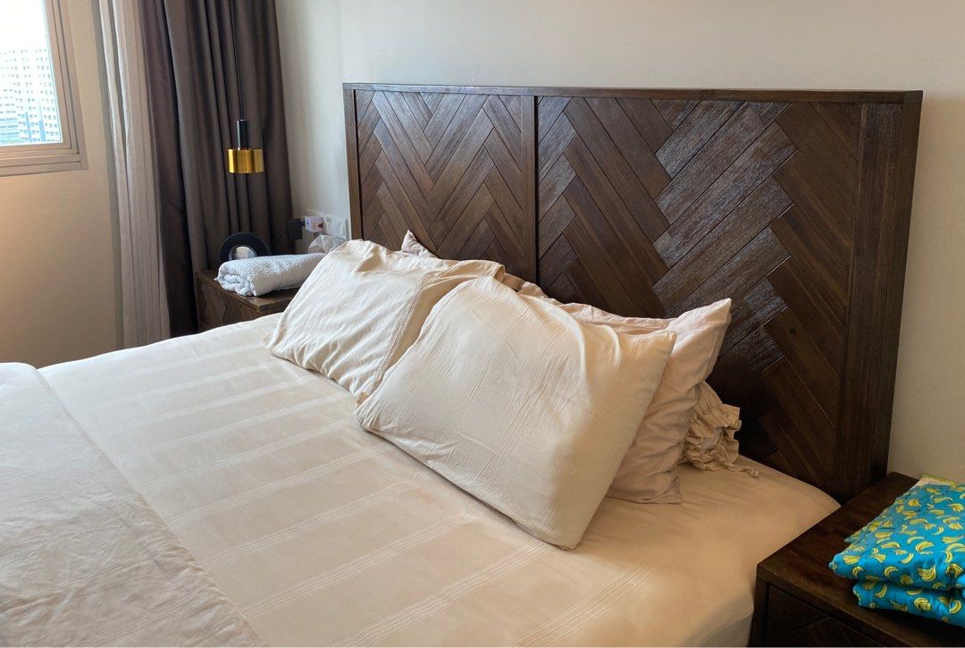 Austin Bed Frame, King, Furniture & Home Living, Furniture, Bed Frames ...