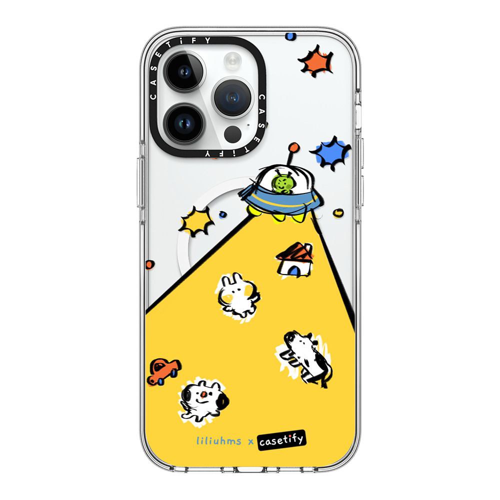Authentic Casetify by liliuhms (Alien Invader) iPhone 14 Pro Max ...