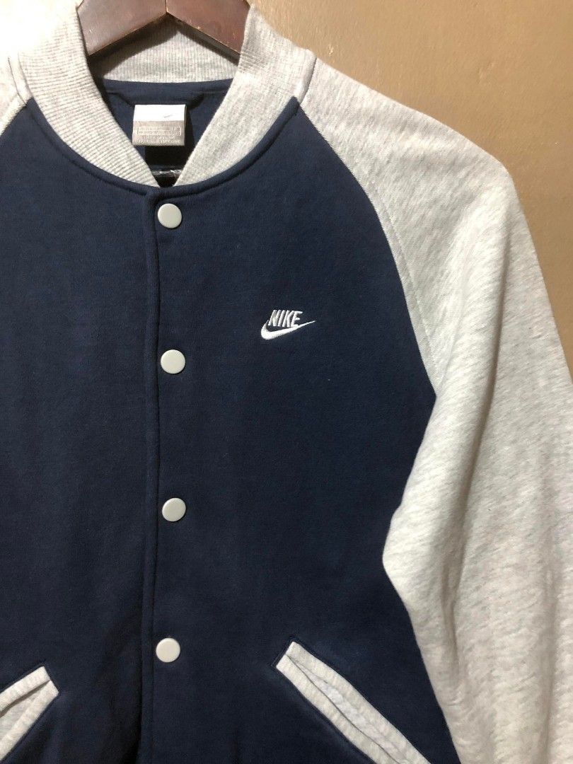 Authentic Two Tone NIKE Varsity Jacket on Carousell