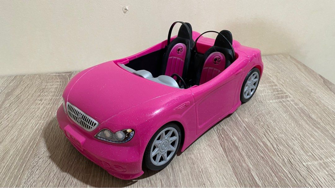 Barbie Convertible Car on Carousell