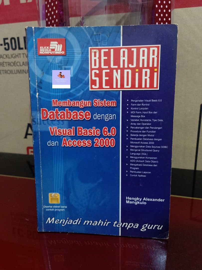 BELAJAR SENDIRI VISUAL BASIC 6.0, Buku & Alat Tulis, Buku di Carousell