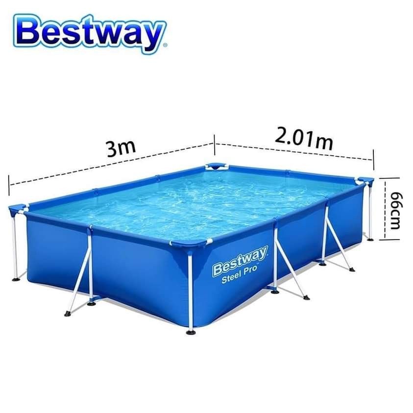 Bestway swimming pool, Furniture & Home Living, Outdoor Furniture on ...
