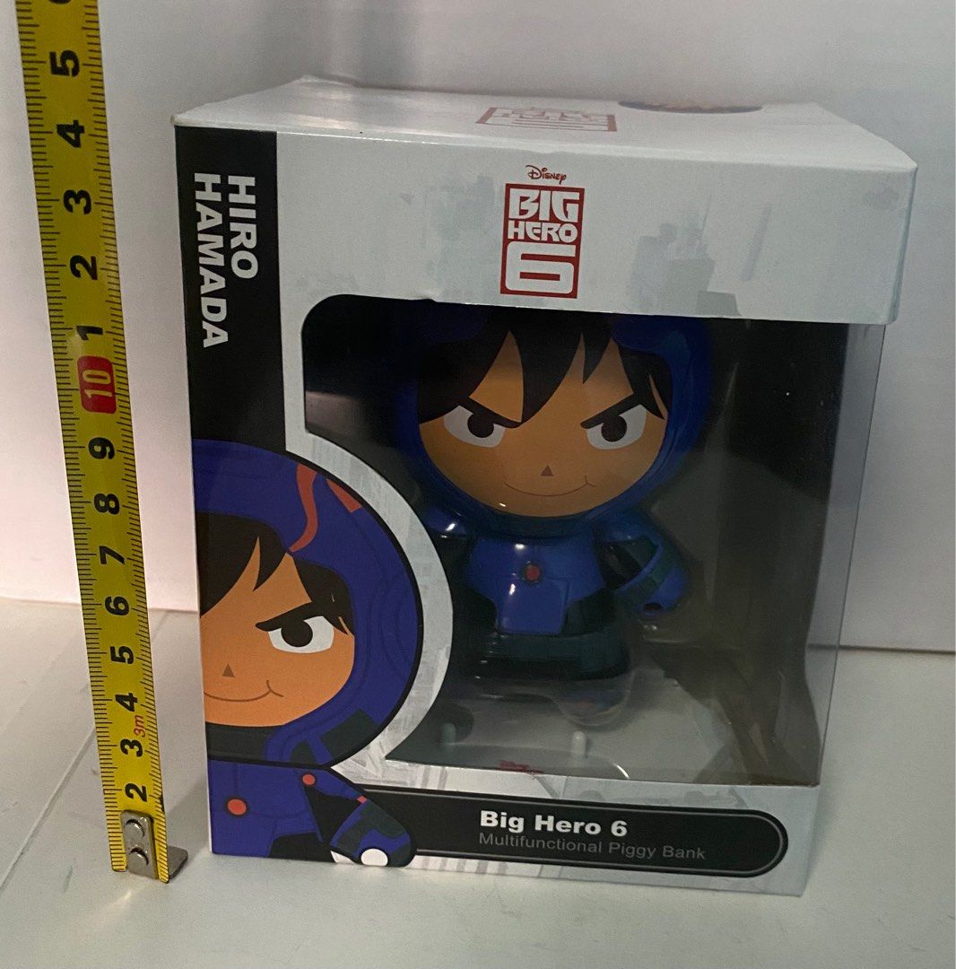 Big Hero 6 Hiro Hamada / Battlesuit Baymax Piggy Bank . Big Hero 6 A4 ...