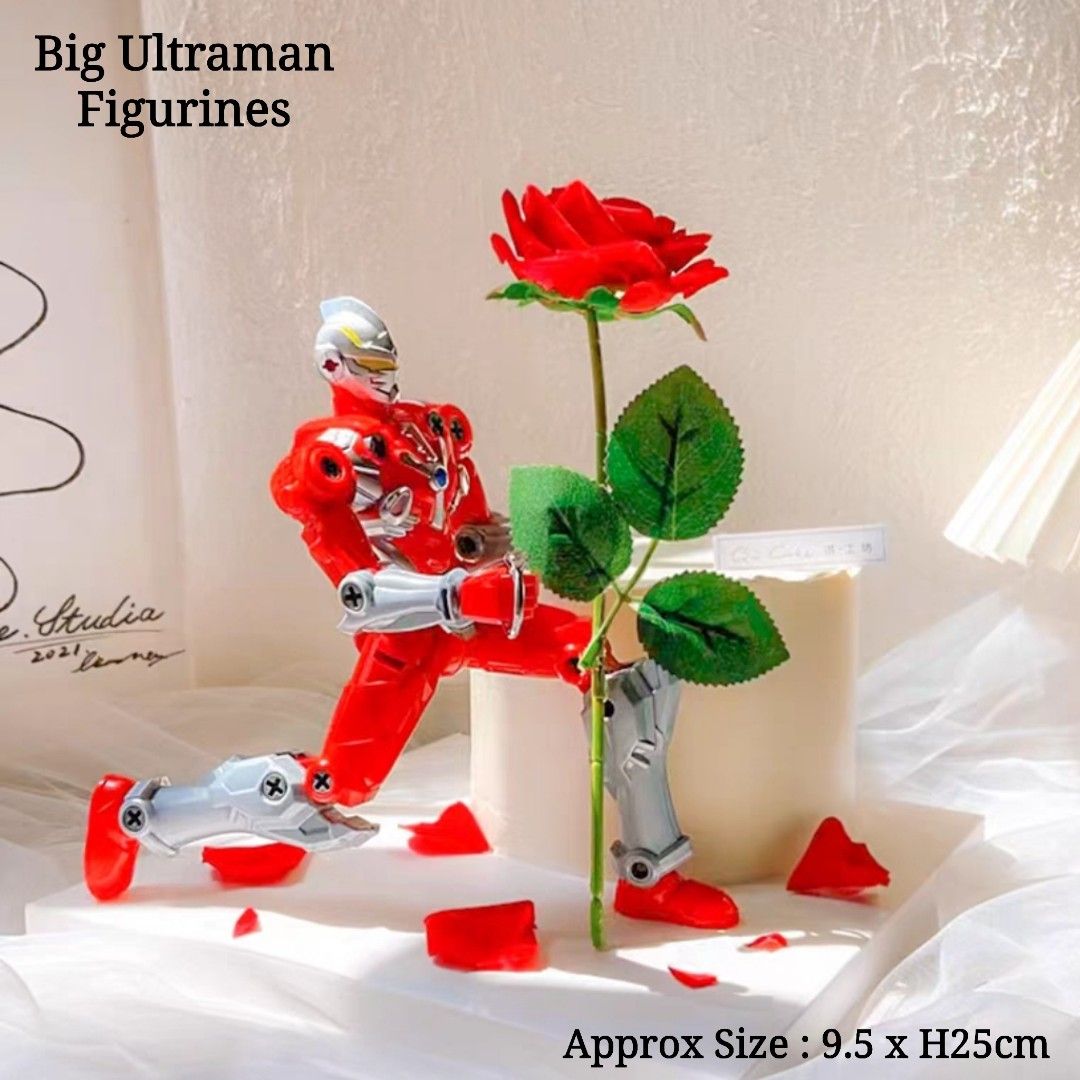 Big Ultraman Figurines Cake Topper, Hobbies & Toys, Toys & Games on ...