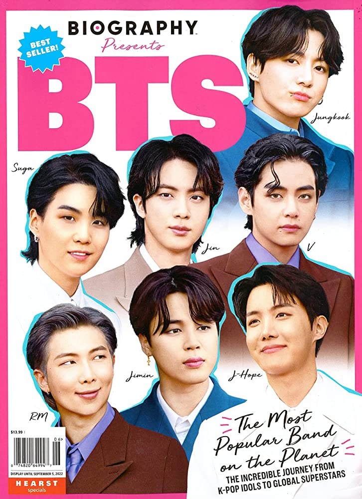 Biography Presents BTS The Most Popular Band on The Planet Magazine ...
