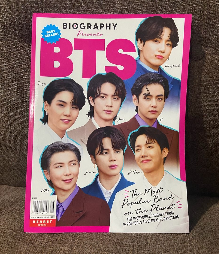 Biography Presents BTS The Most Popular Band on The Planet Magazine ...