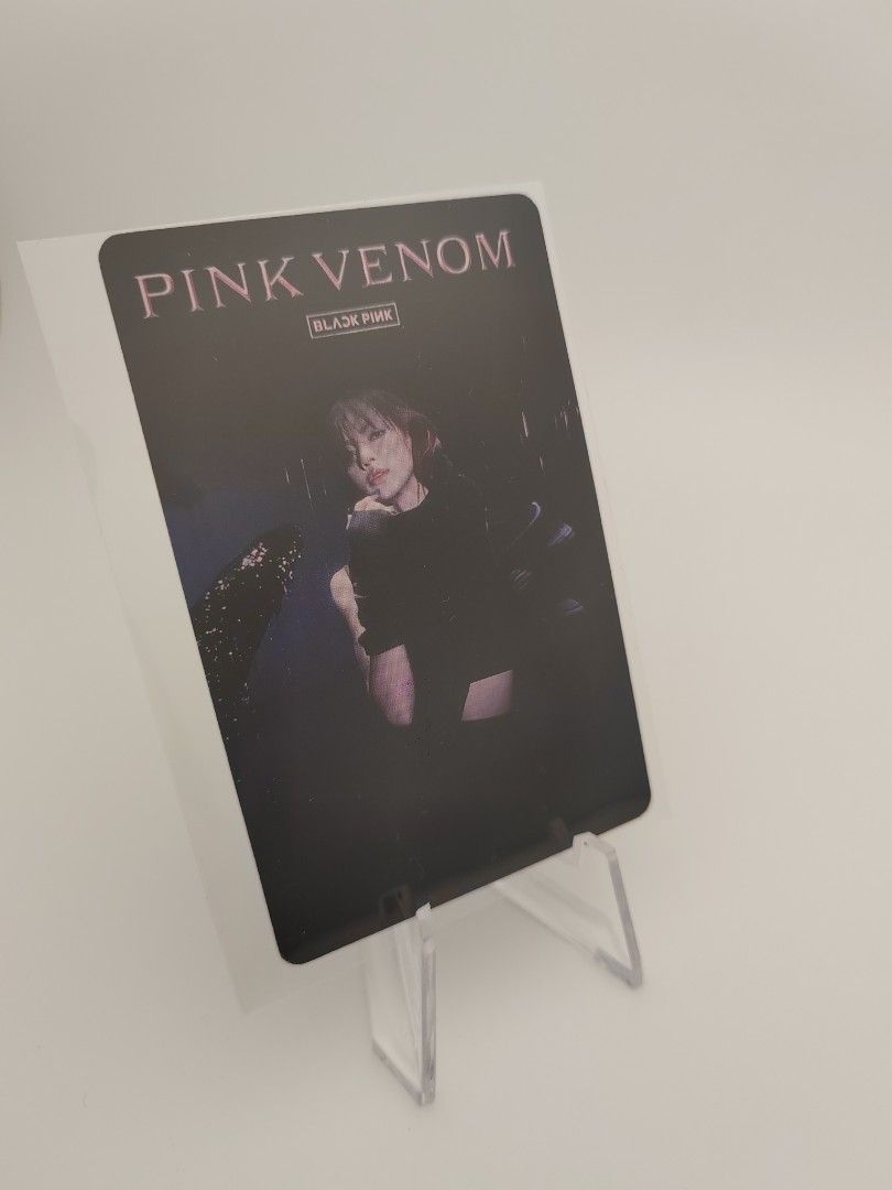 [WTS / LFB] Blackpink Blink Pink Venom Photo Cards (Jisoo, Rose, Lisa, Jennie) 4 pcs with CPP ...