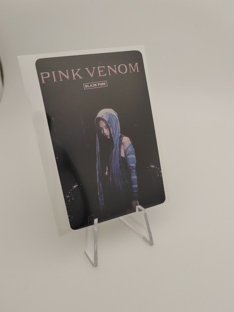 [WTS / LFB] Blackpink Blink Pink Venom Photo Cards (Jisoo, Rose, Lisa, Jennie) 4 pcs with CPP ...
