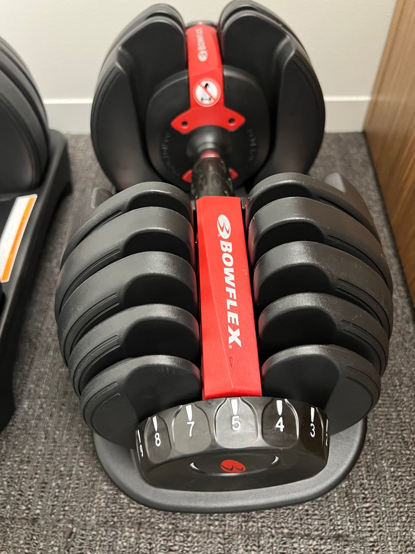 Bowflex selecttech 522i dumbbells, Sports Equipment, Exercise & Fitness ...